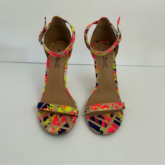 Anne Michelle | Shoes | Anne Michelle Womens Neon Colored Strappy ...